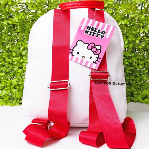 Sanrio | Bags | Sanrio Hello Kitty Mini Backpack Ladies Purse Faux ...